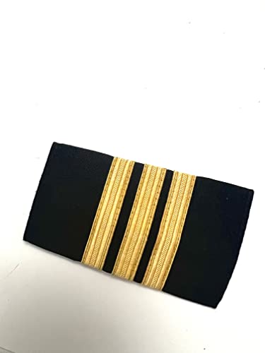 Pilot Epaulettes (Gold 3 Stripes)