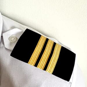 Pilot Epaulettes (Gold 3 Stripes)