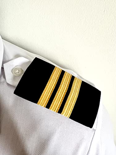 Pilot Epaulettes (Gold 3 Stripes)