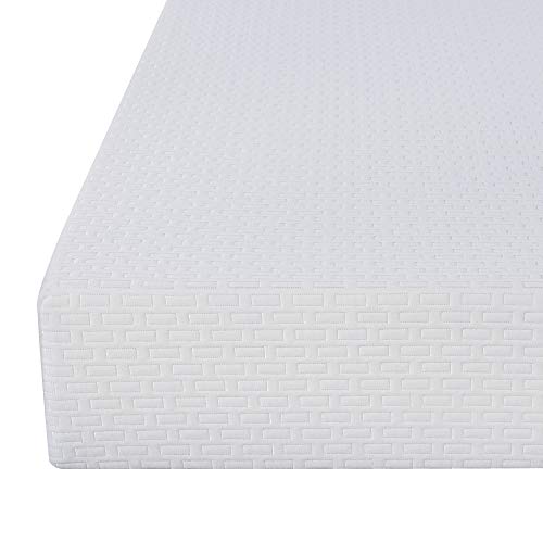 Olee Sleep 6" Firm Memory Foam Mattress, CertiPUR-US Certified, Less Pressure Points, More Support & Comfort, Twin