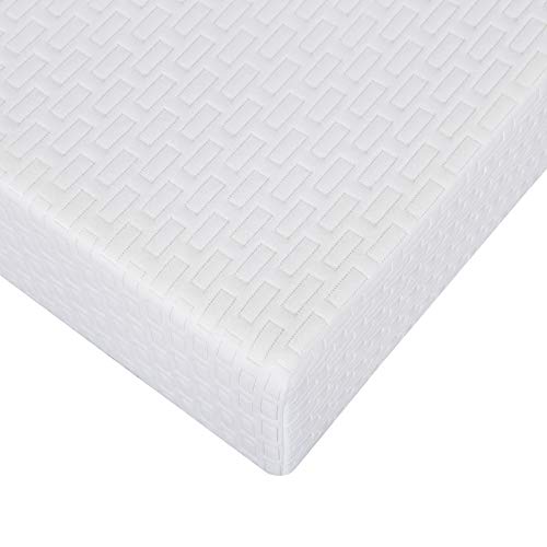 Olee Sleep 6" Firm Memory Foam Mattress, CertiPUR-US Certified, Less Pressure Points, More Support & Comfort, Twin