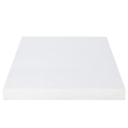 Olee Sleep 6" Firm Memory Foam Mattress, CertiPUR-US Certified, Less Pressure Points, More Support & Comfort, Twin