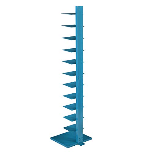 Spine Tower Shelf - Bright Cyan