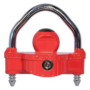 trimax umax25d universal dual purpose narrow body trailer coupler and u-lock