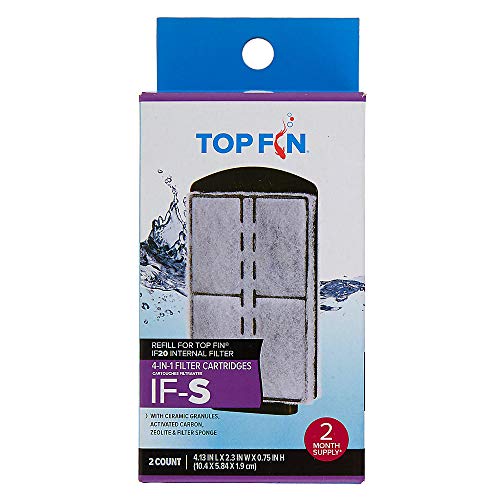 Top Fin Retreat Filter Large, IF-S (2 Count)