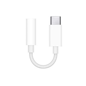 Apple EarPods in-Ear Earbuds with Mic and Remote Earbud Headphones White with USB-C to 3.5 mm Headphone Jack Adapter (Renewed)