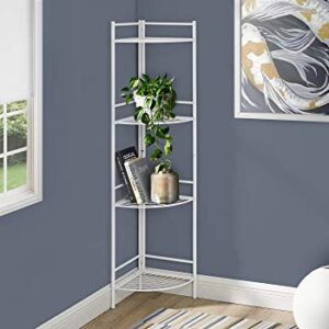 Monarch Specialties None Bookcase, White