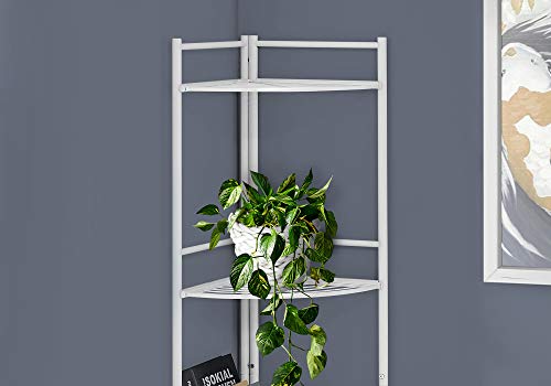 Monarch Specialties None Bookcase, White