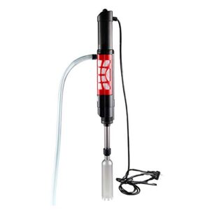 yctech aquarium gravel vacuum cleaner: 6 watt automatic filter gravel cleaning | fish tank sand cleaner | sludge extractor | water changer | sand washing | dirt suction