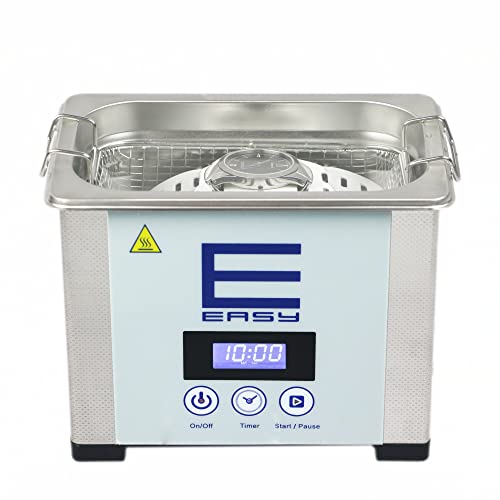 Ultrasonic Jewelry Cleaning Machine 700ml Ultrasound Cavitation Machine Sonic Cleanerwith 1-10 LCD Digital Timer for Cleaning Diamond,Jewelry, Parts,Dental Tool,Watch,Eyeglasses,Carburetor,Nozzle