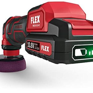 The Clean Garage Flex PXE 80 12.0 Set - Cordless Mini Nano Polisher Kit 2 Batteries