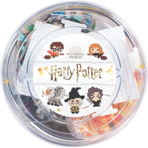 Perler 80-42968 Big Bucket Harry Potter Fuse Bead Kit for Kids and Adults, Comes with 27 Patterns, Multicolor, 8504pcs