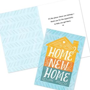 Hallmark Business (25 Pack) Assorted Greeting Cards (New Home and Referral) for Realtors, Real Estate Agents and Insurance Agents