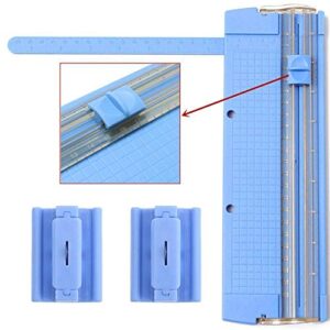 erdouckan paper trimmer & a4/a5 precision paper photo scrapbook trimmer cutter lightweight cutting mat, perfect for family woodworking