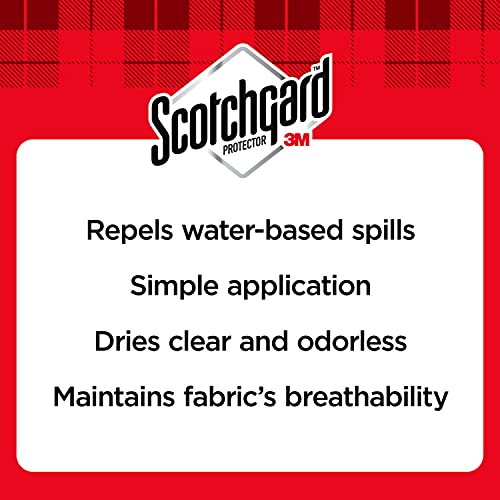 Scotchgard Fabric Water Shield, 13.5 Ounces, Repels Water, Ideal for Couches, Pillows, Furniture, Shoes and More, Long Lasting Protection