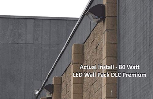 200 Watt LED Wall Pack Light - 26,000 Lumens - Durado II series LED wall Light - Semi Cut off - High Efficiency 135 Lumen to Watt- DLC Premium Listed - Wall Pack LED - 5000K Bright White – DLC Premium