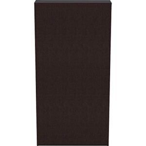 Lorell Essential Bookcase, 36" x 12" x 72", Espresso