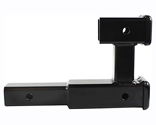 MAXXHAUL 50248 Dual Hitch Extension with Single Post