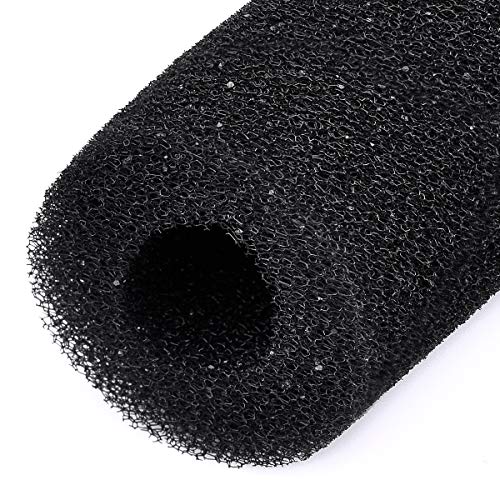 WEAVERBIRD 4PCS Pre-Filter Foam Sponge Roll Aquarium Filter Intake Cover for Aquarium Fish Tank (Small)