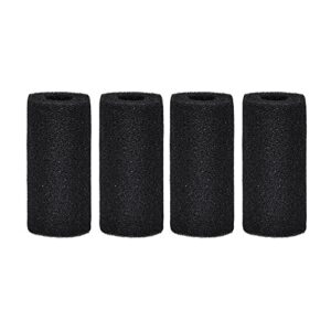 WEAVERBIRD 4PCS Pre-Filter Foam Sponge Roll Aquarium Filter Intake Cover for Aquarium Fish Tank (Small)