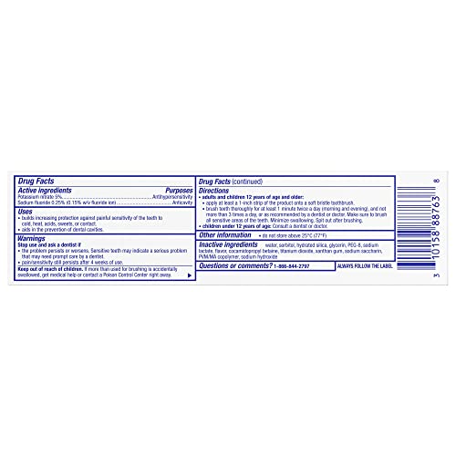 Sensodyne Intensive Enamel Repair Toothpaste Arctic Breeze - 3.4oz Each