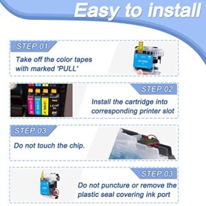 HGZ Compatible 564XL Ink Cartridges Replaccement for HP 564XL 564 XL Photo Black Used for Photosmart 5520 6510 6520 7510 7520 7515 C6380 C310 (5 Small Black)