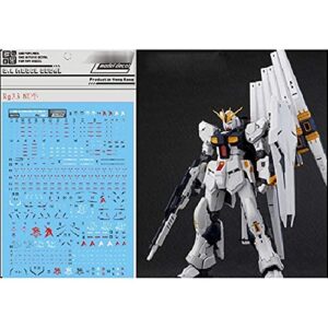 model decal waterslide decal stickers fits rg 1/144 rx-93 nu model kit modeling diy