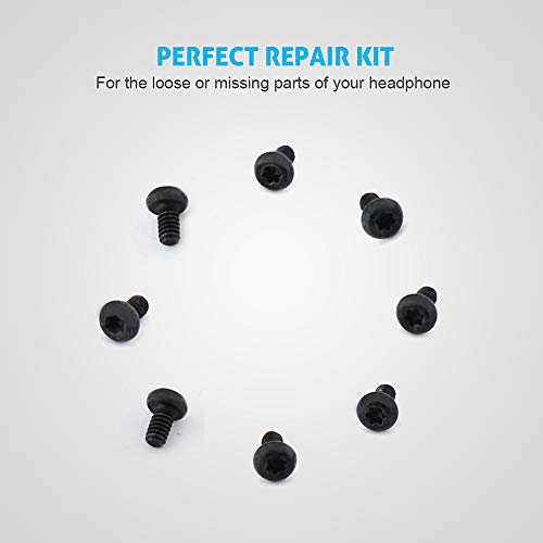 Beats Replacement Parts Headband Screws and Screwdriver Repair Kit Compatible with Studio 2.0 Wired/Wireless B0501/B0500 Studio 3 A1796 Over Ear Headphones (Black)