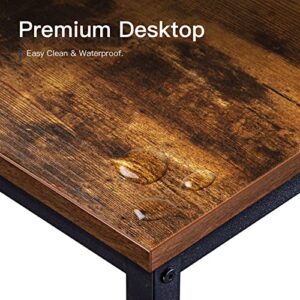 Casaottima Computer Desk 55 inch, Modern Simple Style Desk for Home Office, Sturdy Writing Desk,Vintage