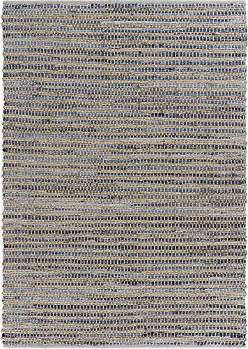 Lr Home Denim Woven Area Rug, 3' x 5', Blue/Cream (LR99133-DEB3050)