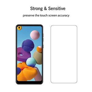 Ailun Screen Protector for Galaxy A11/M11 3 Pack Tempered Glass Ultra Clear Anti-Scratch Case Friendly