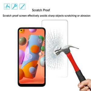 Ailun Screen Protector for Galaxy A11/M11 3 Pack Tempered Glass Ultra Clear Anti-Scratch Case Friendly