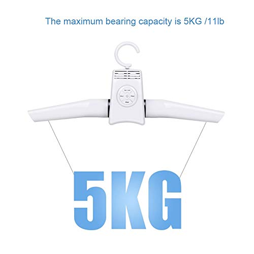 Portable Clothes Dryer - Electric Clothes and Shoe Drying Hanger Foldable Clothes Dryer with Cold/Hot Drying and Timer Dryer Rack Machine US Plug 110-240V for Socks, Bras, Lingerie, Clothes, Sturdy