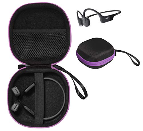 CaseSack Bone Conduction Headphone Case for Aftershokz Aeropex Trekz, Trekz Mini, Trekz Air, Bluez 2, 2S, Xtrainerz Air Open-Ear, Shokz openrun, openrun pro, openrun Mini, openmove, opencomm