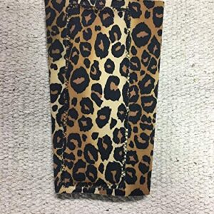 5 Star Equine Products Cheetah Pattern Size Small/Medium Barrel Racing Shin Guards