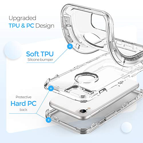 ORIbox Case Compatible with iPhone XR Case, Heavy Duty Shockproof Anti-Fall Clear case