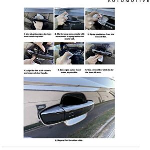 YelloPro Custom Fit Door Handle Cup 3M Anti Scratch Clear Bra Paint Protector Film Cover Self Healing Guard for 2014 2015 2016 2017 2018 2019 2020 2021 Toyota Tundra Pickup Truck