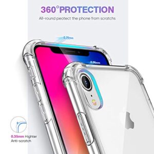 ORIbox Case Compatible with iPhone XR Case, with 4 Corners Shockproof Protection