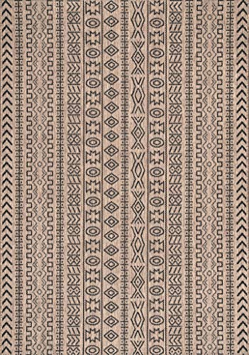 nuLOOM Outdoor Jamie Area Rug, 4' x 6', Brown