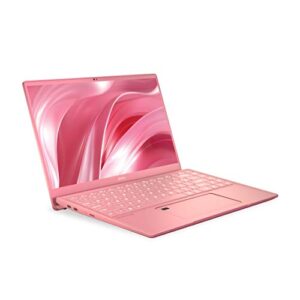 MSI Prestige 14 A10SC-091-14" FHD Display, Intel Core i7-10710U, GeForce GTX1650 (Max-Q) 4GB GDDR5, 512GB NVMe SSD, Win 10 PRO, Pink Laptop