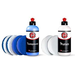 Adam’s Swirl Killer 12mm Car Buffer Polisher Kit - Orbital Polishing Paint Correcting Buffer Tool - Car Scratch Remover, Correcting Polish - Use Post Car Wash Clay Bar & Pre Wax or Ceramic Coating