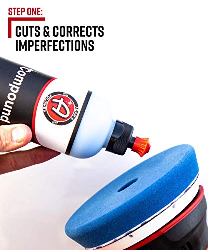 Adam’s Swirl Killer 12mm Car Buffer Polisher Kit - Orbital Polishing Paint Correcting Buffer Tool - Car Scratch Remover, Correcting Polish - Use Post Car Wash Clay Bar & Pre Wax or Ceramic Coating