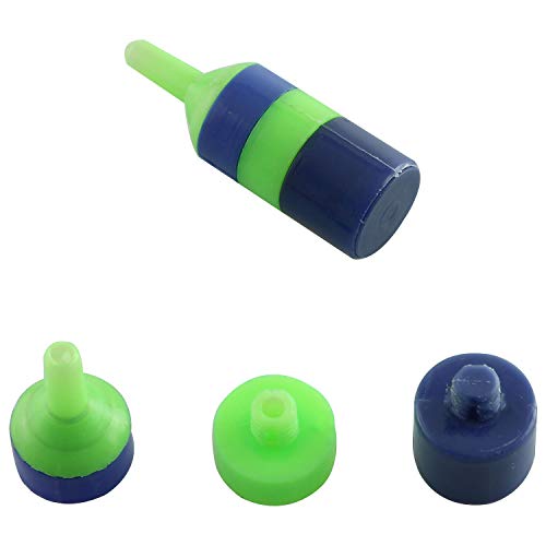 DGZZI Air Stone 8PCS 3mm Air Tube Multicolor Striped Plastic Bubble Diffuser Airstone for Hydroponics Aquarium Fish Tank