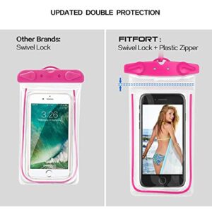 ORIbox Waterproof Pouch Phone Dry Bag Underwater Case for iPhone 12 11 Pro Max XS Max XR X 8 7 6S Plus SE 2020 12 mini Galaxy Pixel, Black(2 Packs)