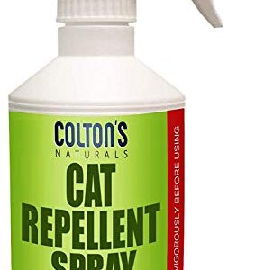 Cat Repellent Outdoor Spray Indoor 32 OZ 100% Organic & Natural Yard Furniture Repellant (32)