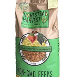 Homestead Harvest Non-GMO Whole Grain Layer Blend 16% for Laying Hens or Ducks 40lb