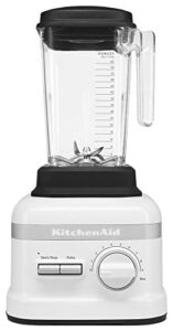 kitchenaid ksb6060fw high performance series blender, matte white (renewed)