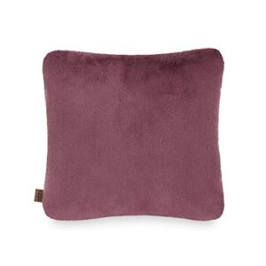 ugg euphoria decorative pillow throw, dusty rose