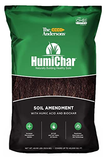 The Andersons HumiChar Organic Soil Amendment with Humic Acid and Biochar (40 lb)