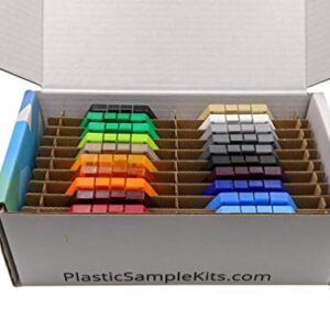 20 Injection Molded Plastic Samples